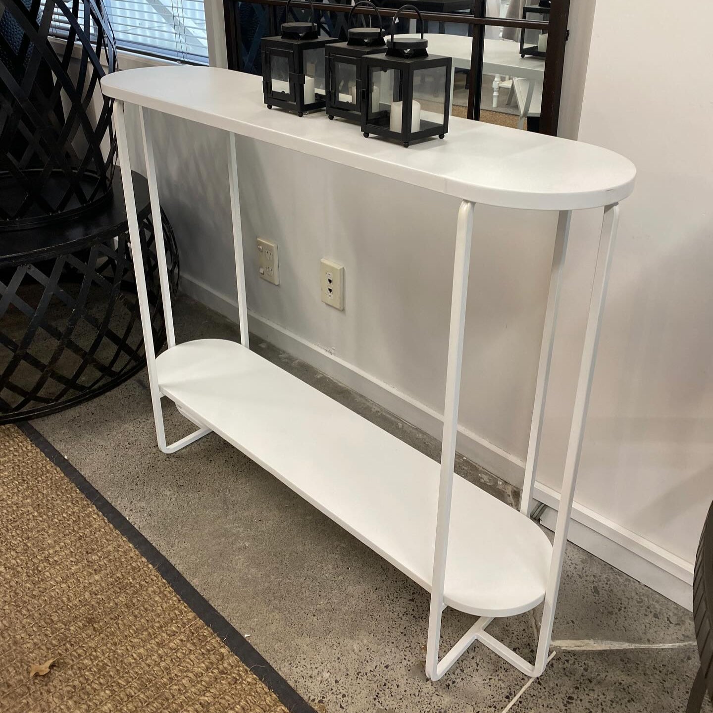 Colab Metal Console Table - White – Online8